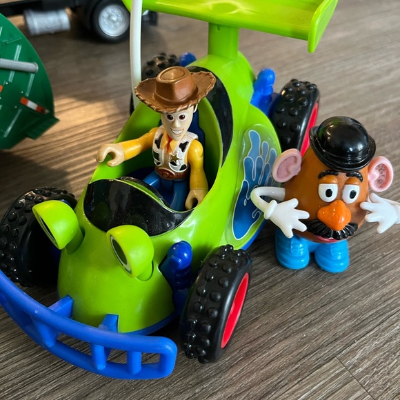 Disney | Toys | Toy Story Vehicle And Figure Set | Poshmark